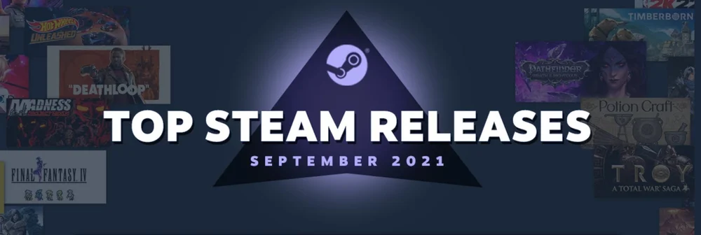Steam Releases Top Releases For September — GeekTyrant