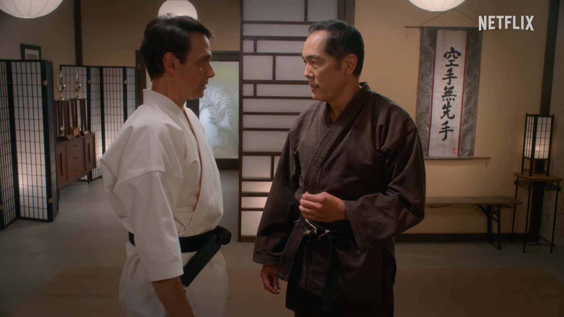 "Chozen Teaches Daniel a Lesson" in New Clip From Season 5 of COBRA KAI ...