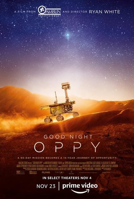 Trailer for Amazon's Doc GOOD NIGHT OPPY About the Incredible Mars ...