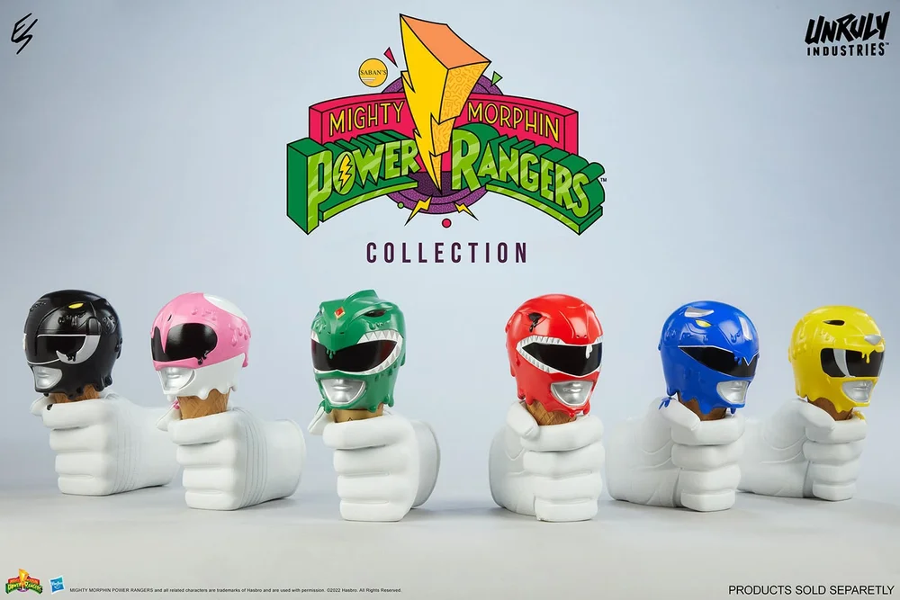 Unruly Industries Reveals New Melting POWER RANGERS Collectibles ...