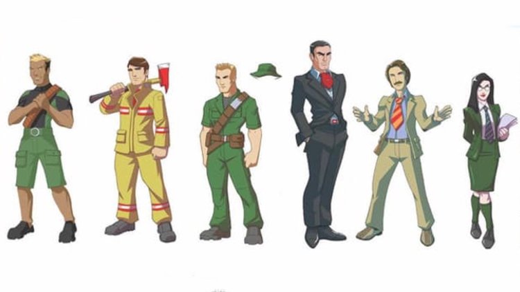 Unmade G.I. JOE: ADVENTURE TEAM Animated Series Concept Art and Details ...