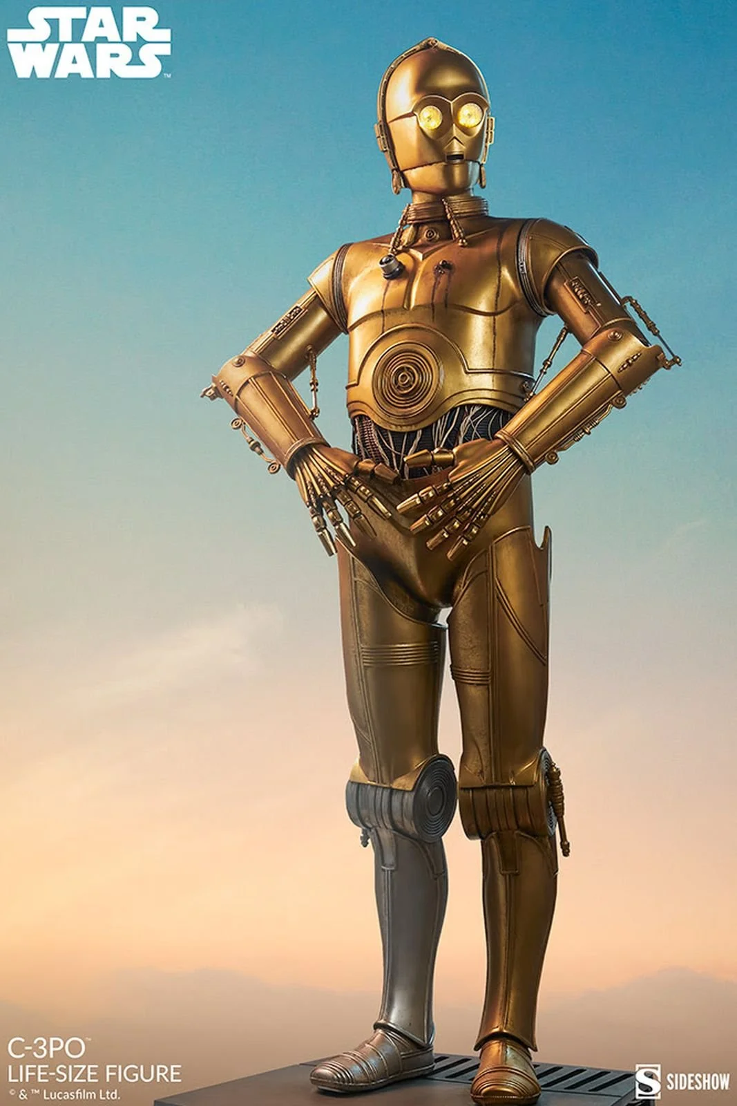Sideshow Unveils New Life Size C-3PO Figure — GeekTyrant