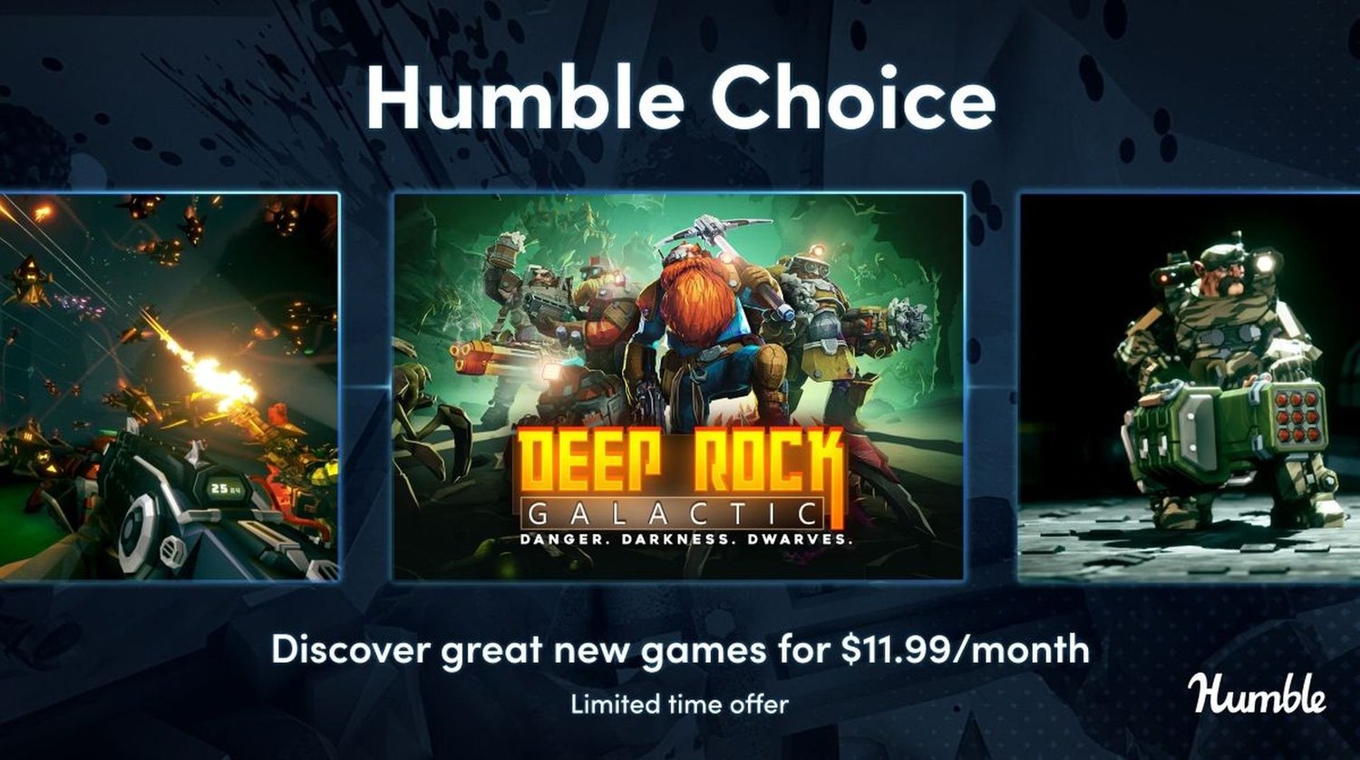 DEEP ROCK GALACTIC and More Revealed for Humble Choice Members in July ...