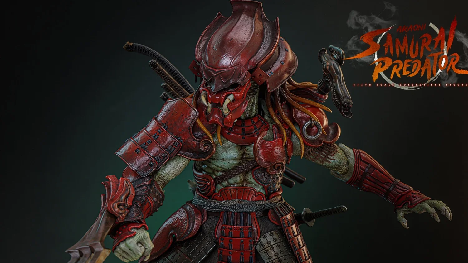 Hot Toys Reveals ALIEN VS. PREDATOR Akaoni Samurai Predator Collectible ...