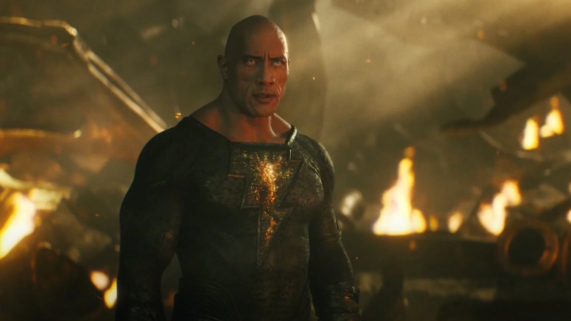 New BLACK ADAM TV Spot Features Dwayne Johnson Facing Off with the ...