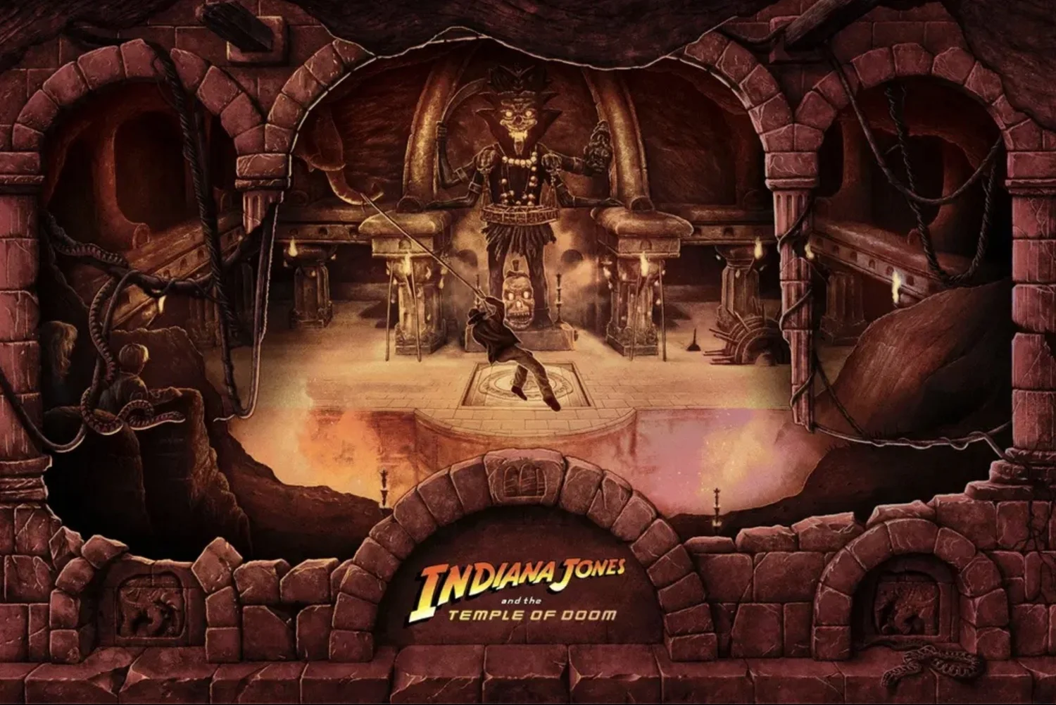 Cool Poster Art Prints For The Original INDIANA JONES Trilogy By Artist ...
