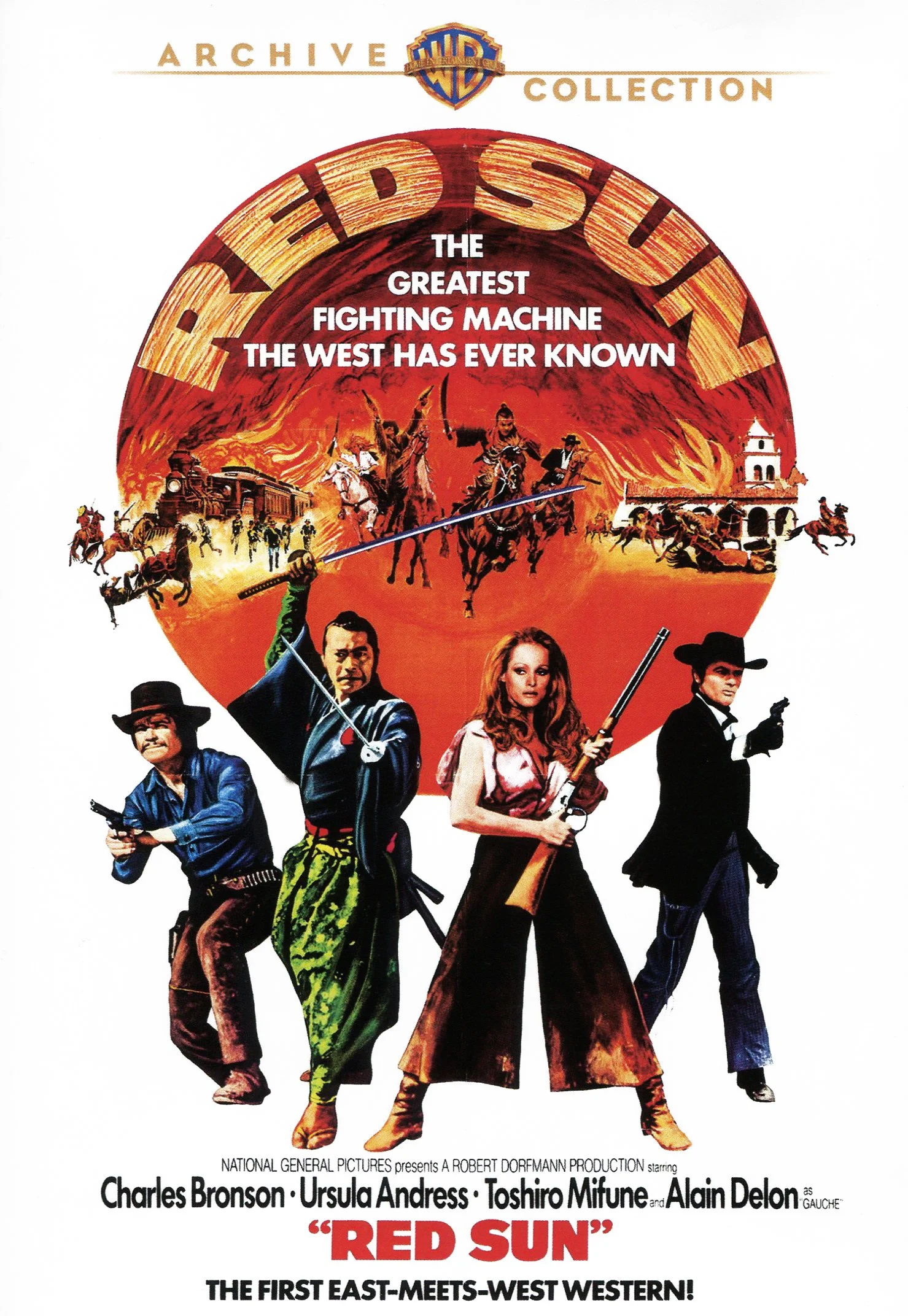 Fun Trailer For The 1971 Charles Bronson Samurai Western RED SON ...