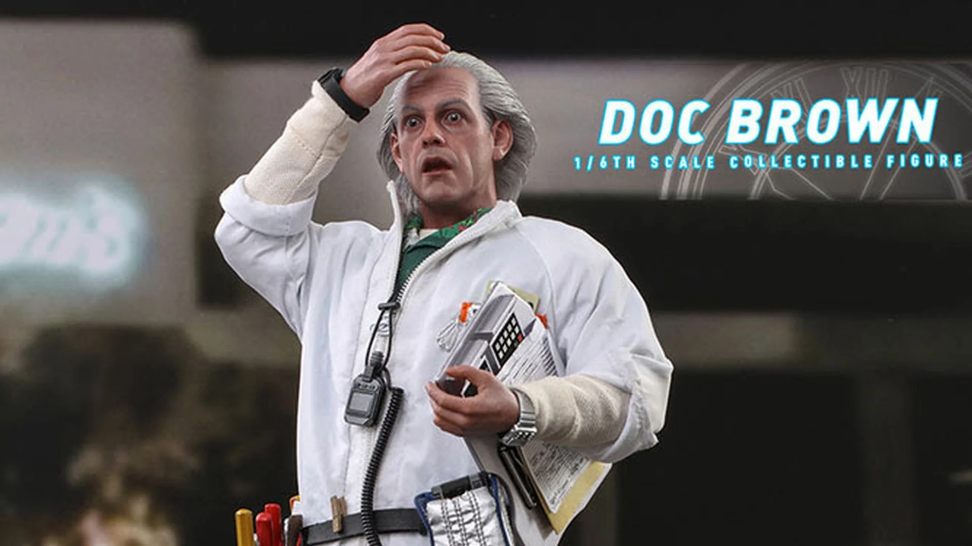 Doc Brown Is Back From The Past For New Sideshow Unboxing Video ...
