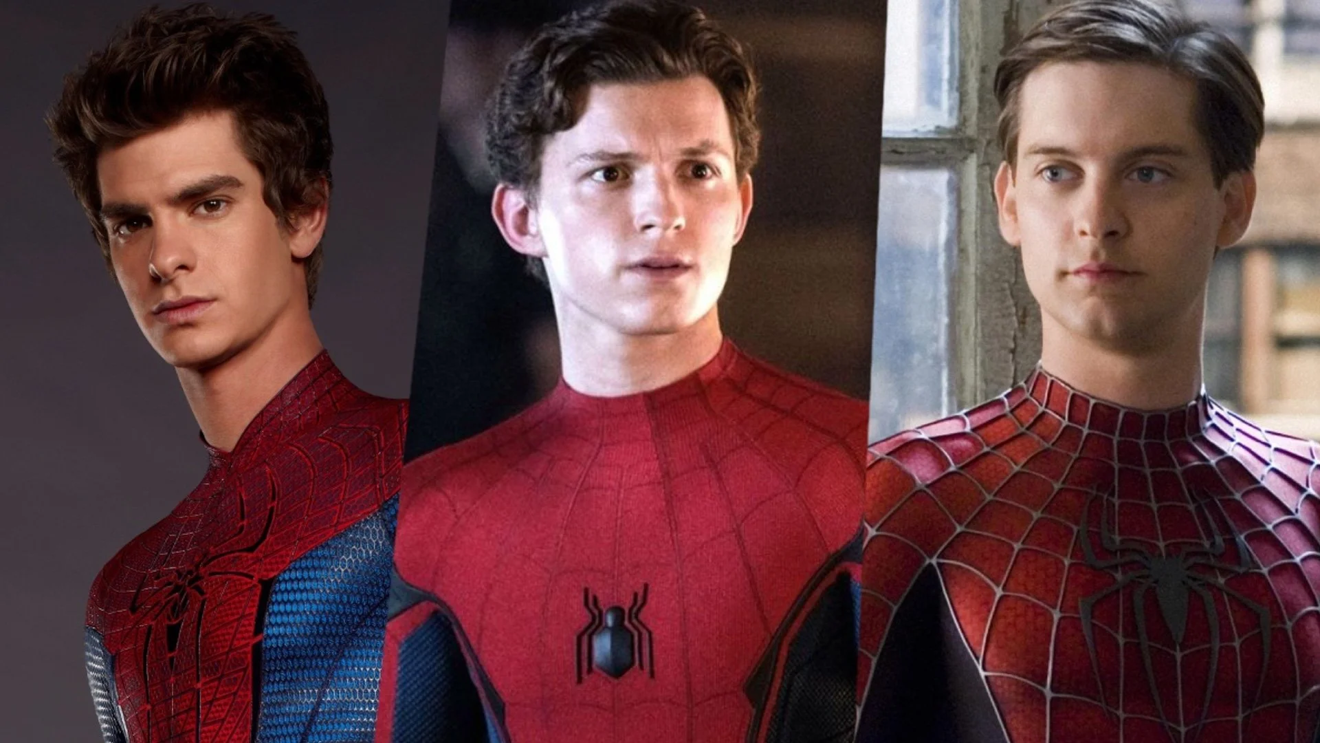 SPIDER-MAN Star Tom Holland Says He'd Love To Share The Screen with Tobey Maguire and Andrew ...