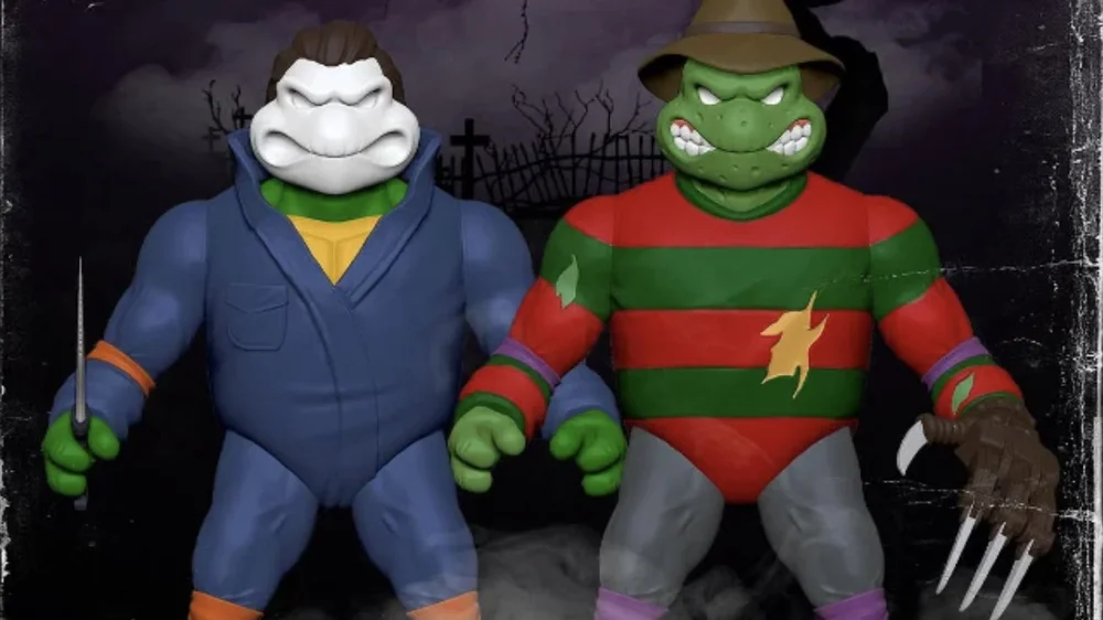 Ninja Turtles Slasher Movie Mashup Action Figures SEWER SLASHERS ...