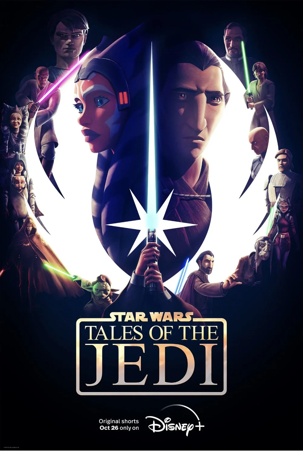 Poster Art For Dave Filoni's STAR WARS: TALES OF THE JEDI — GeekTyrant