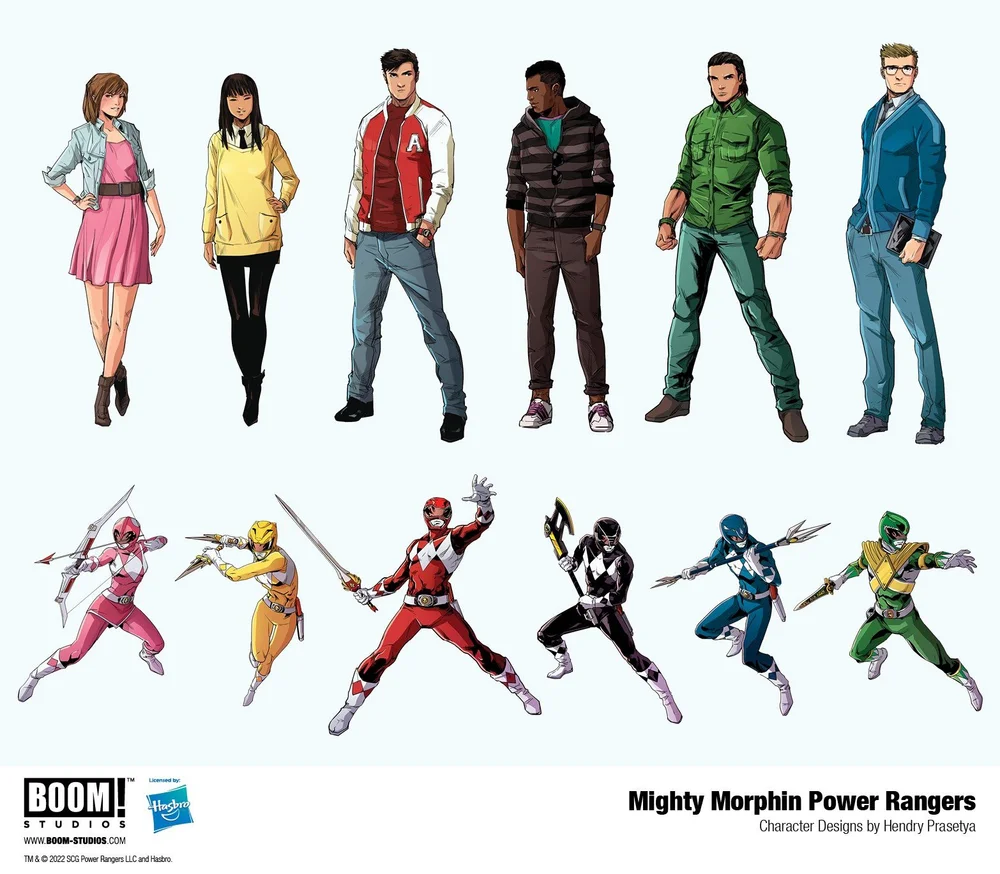 Guest Artists Announced for MIGHTY MORPHIN POWER RANGERS #100 — GeekTyrant