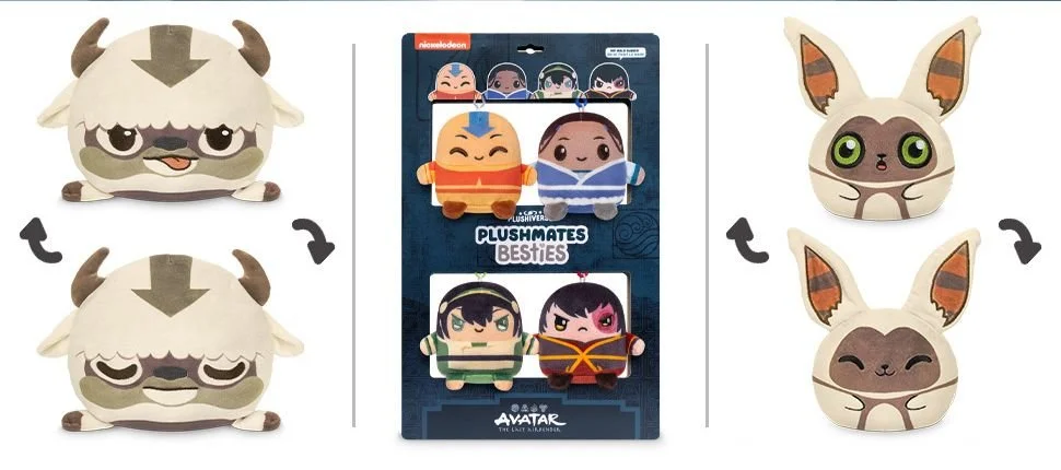 TeeTurtle Reversible Plushies AVATAR and TMNT — GeekTyrant