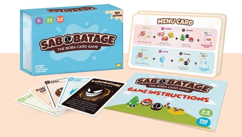 Ruin Your Friends Boba Tea in SABOBATAGE — GeekTyrant