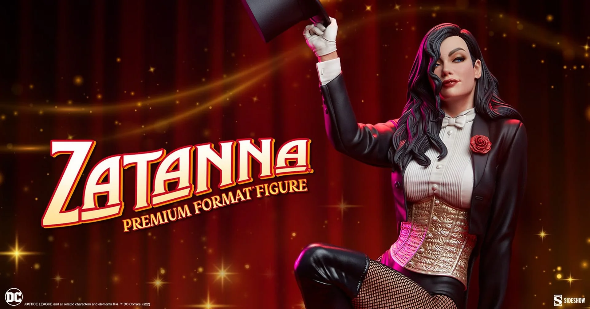 Zatanna Receives The Star Treatment With New Sideshow Collectible ...
