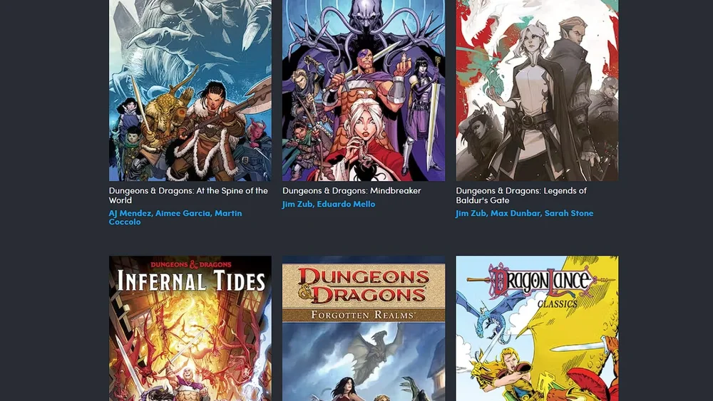 Get Tons of D&D Comics with New Humble Bundle — GeekTyrant