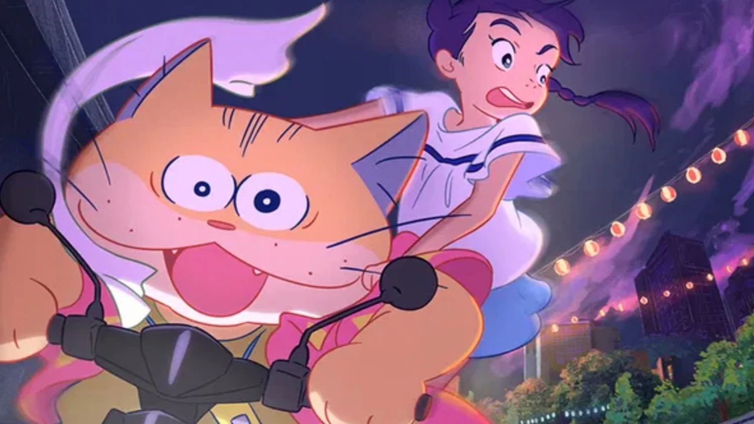 Trailer For The Quirky Anime Film GHOST CAT ANZU — GeekTyrant