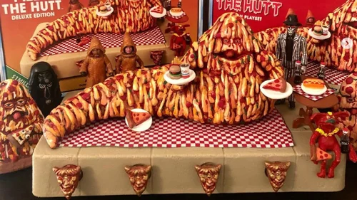 Fan-Made SPACEBALLS Action Figure Playset Features Pizza The Hutt ...