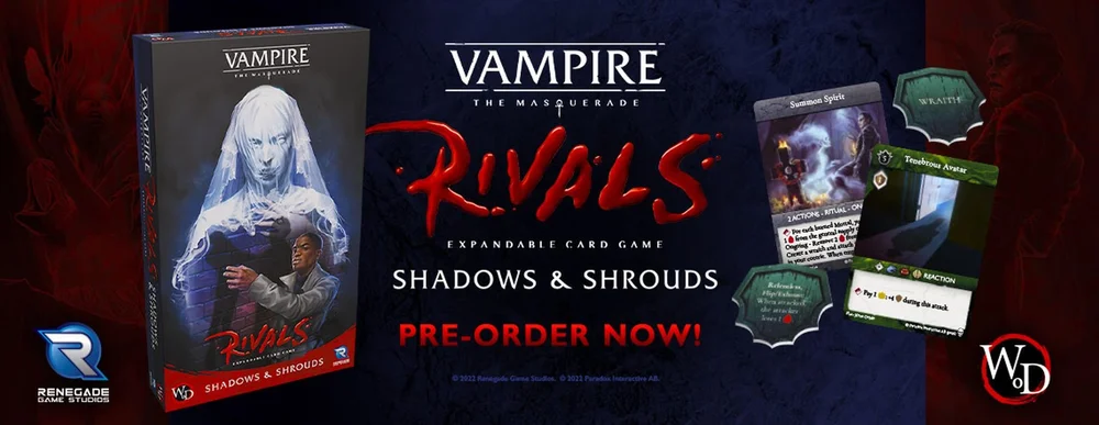 New Expansion For VAMPIRE: THE MASQUERADE RIVALS — GeekTyrant