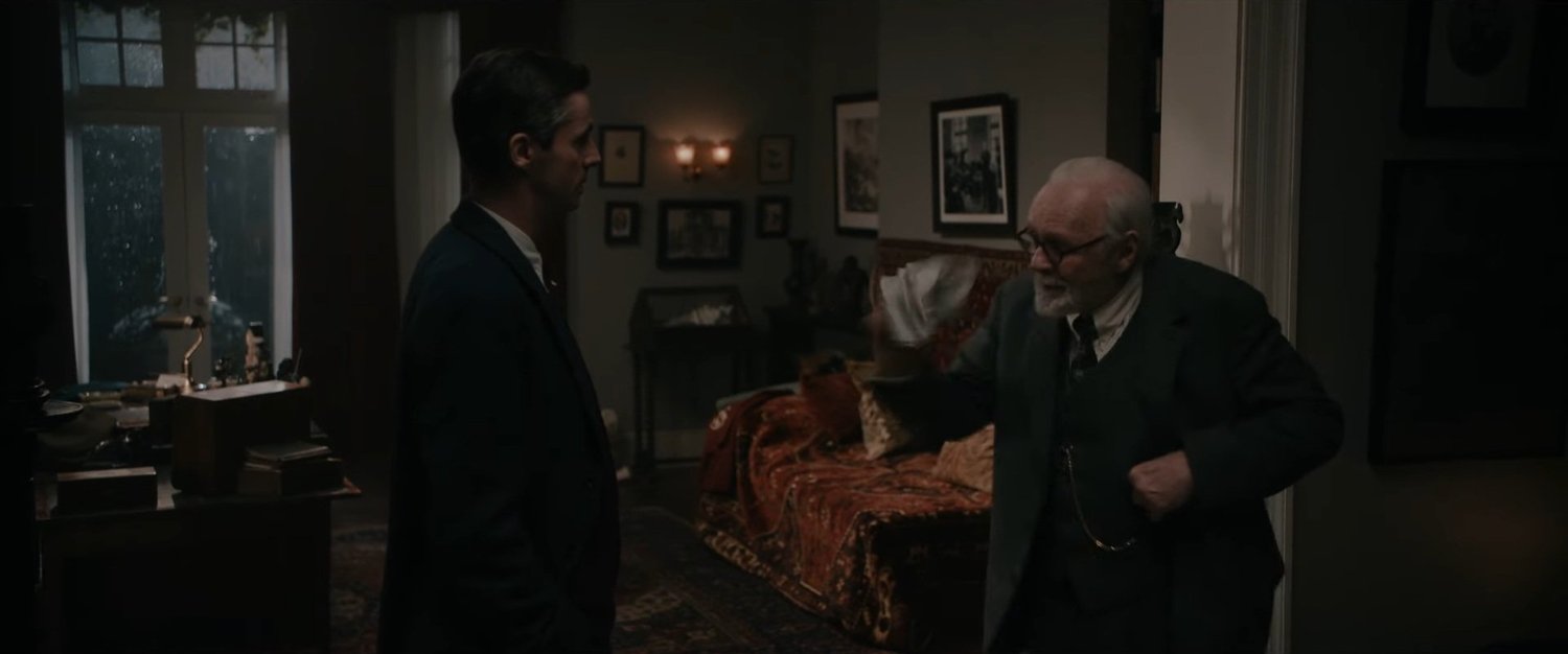 Anthony Hopkins and Matthew Goode Star in Final Trailer for FREUD'S LAST SESSION — GeekTyrant