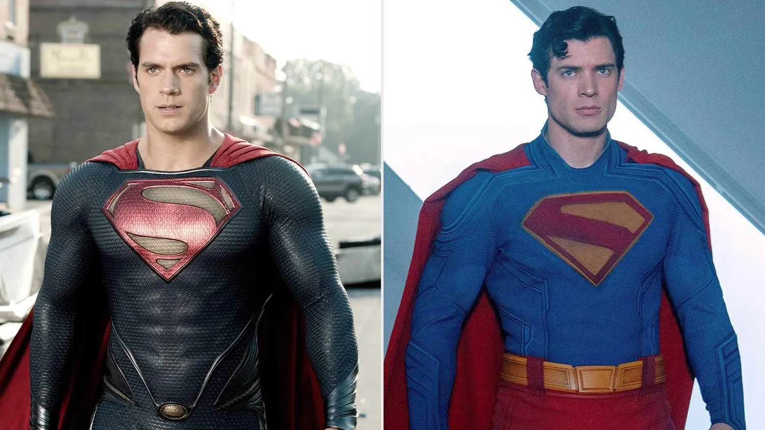 David Corenswet's Superman vs. Henry Cavill's Superman: The Playground ...