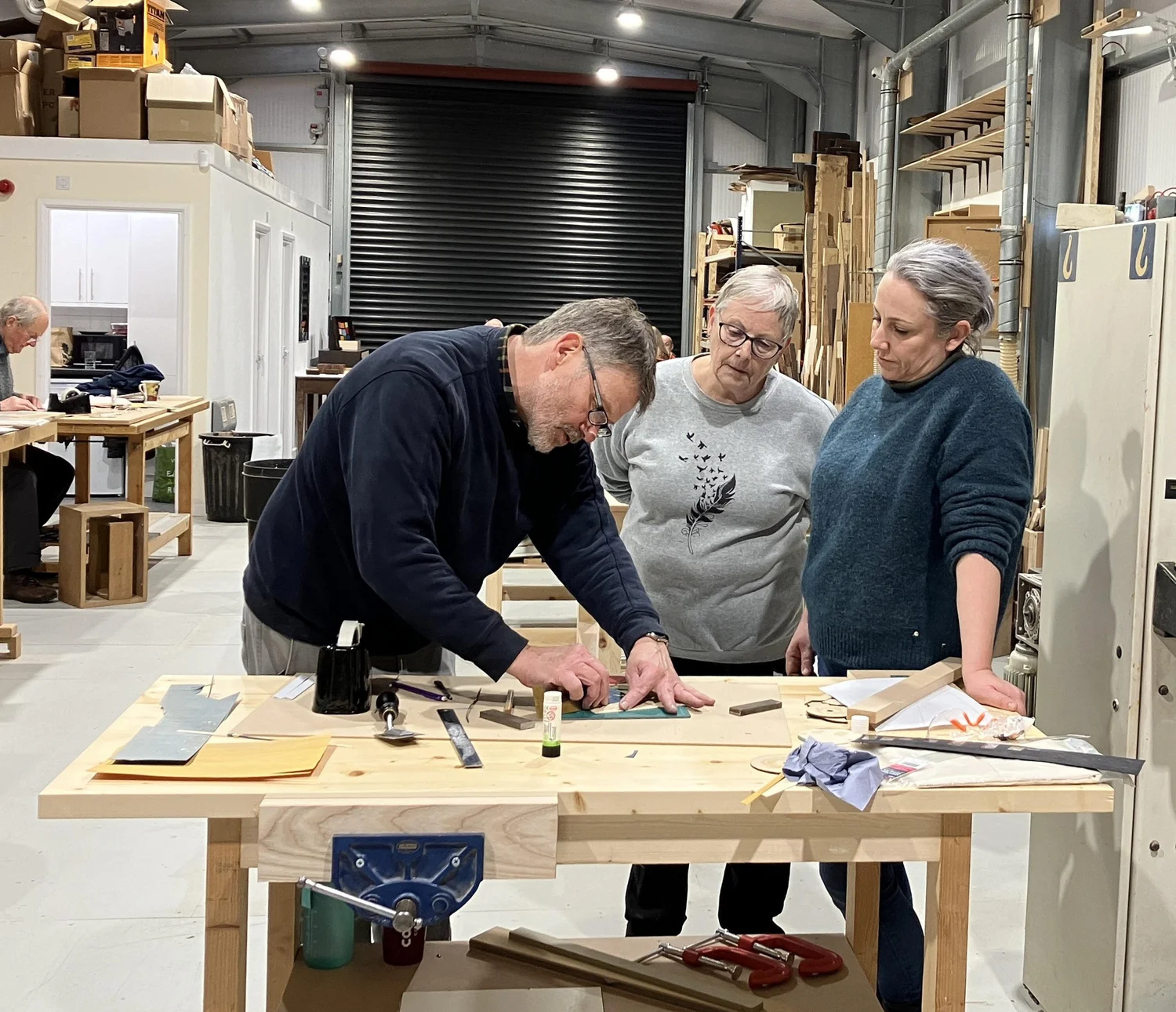 A marquetry Class for beginners
