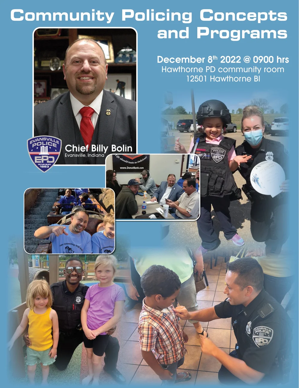 Community Policing Workshop - Chief Billy Bolin — Hawthorne police