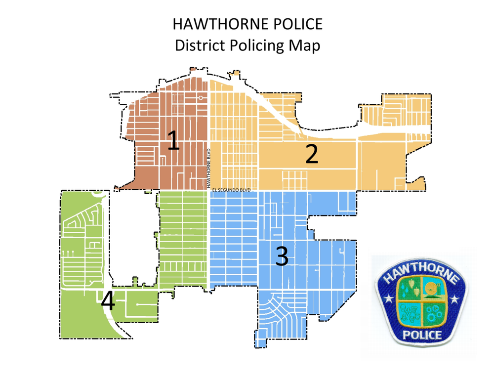 Community Crime Map — Hawthorne police