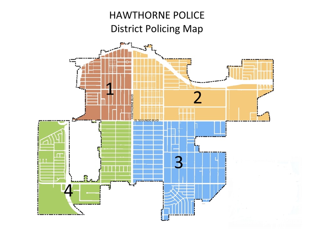 Community Crime Map — Hawthorne police