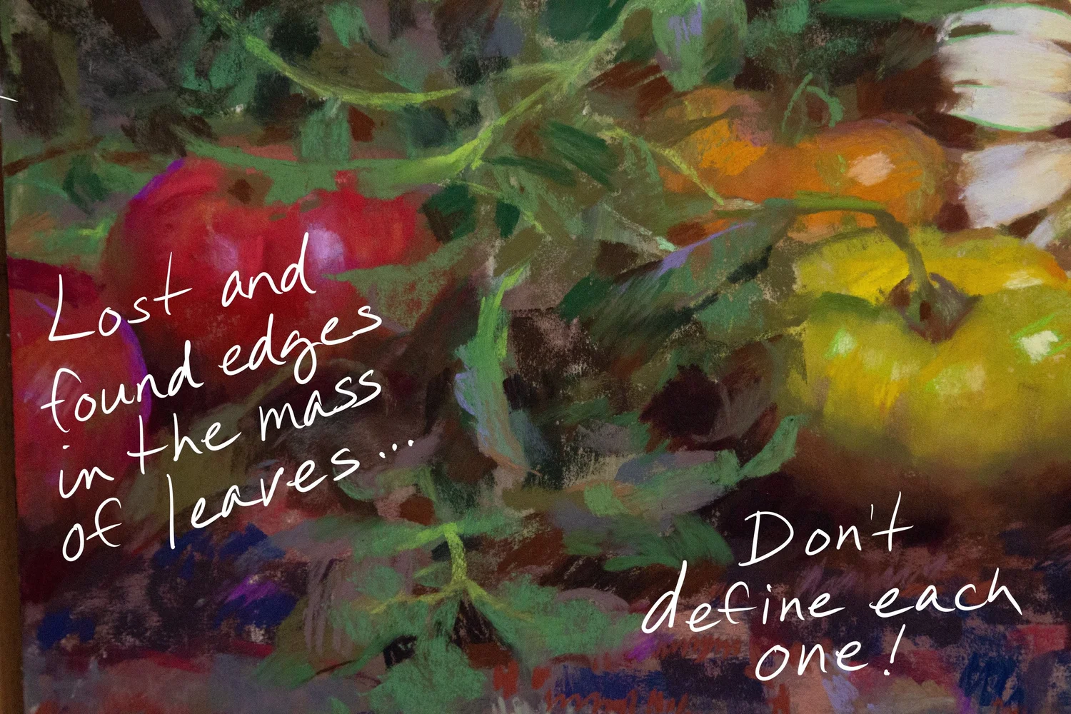 Step By Step: “Heirloom Tomatoes” — DANIEL KEYS FINE ART