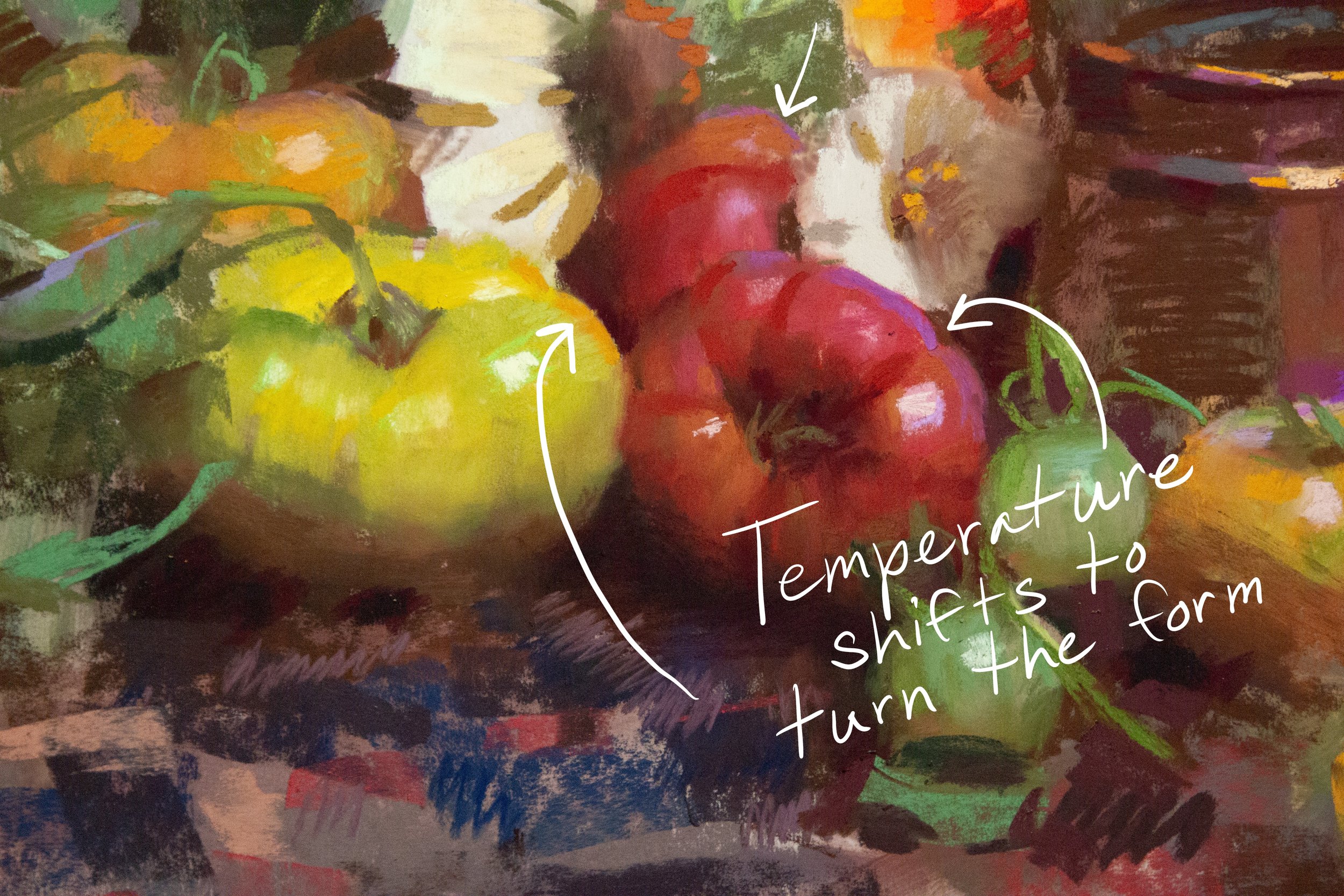 Step By Step: “Heirloom Tomatoes” — DANIEL KEYS FINE ART