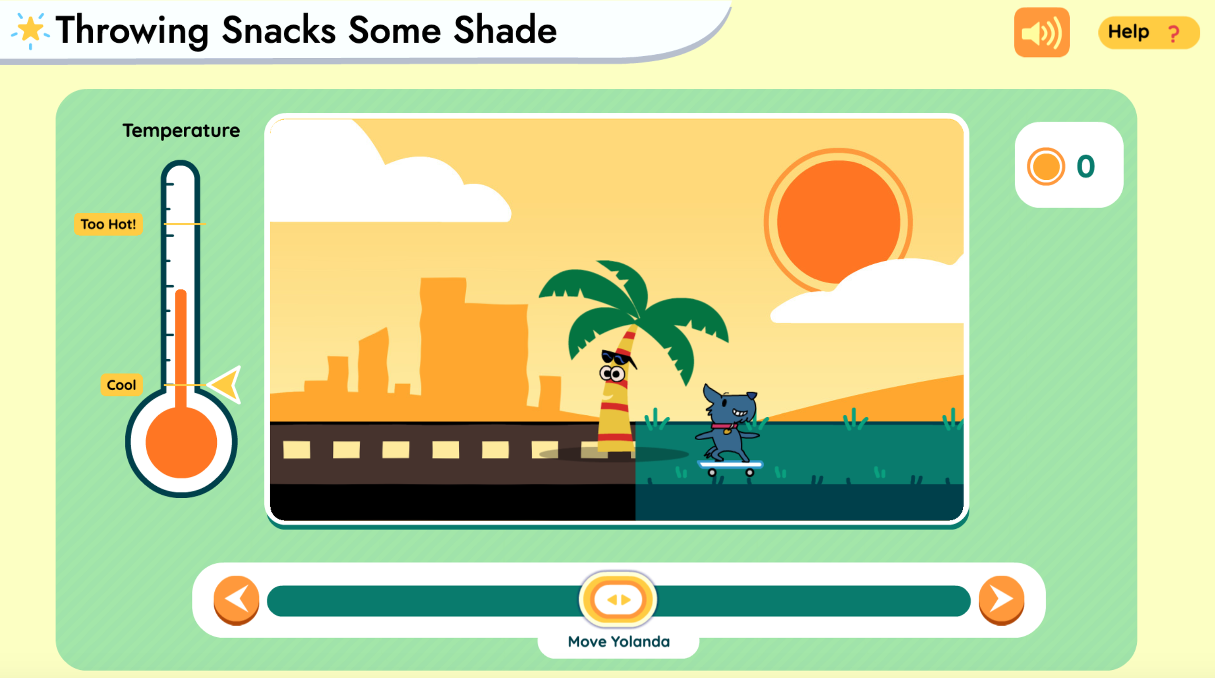 Games: "Animated Atmosphere" Weather Minigames — FableVision Studios