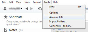Evernote Quick Tip: Finding Your Evernote Email Account
