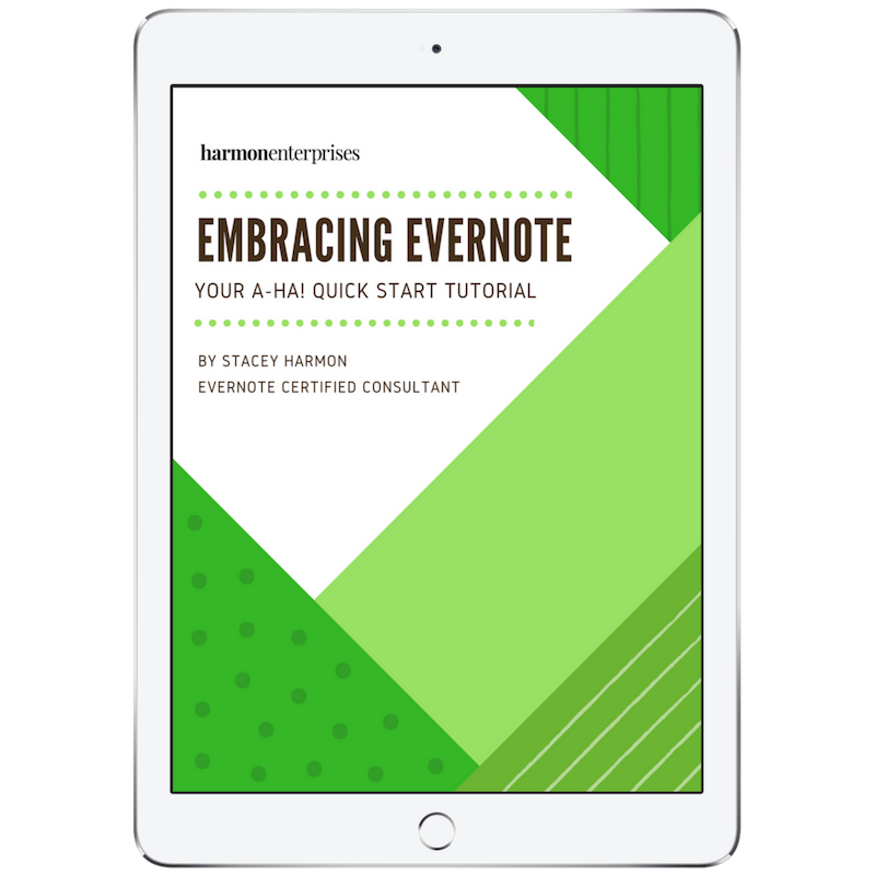 Stacey Harmon, Evernote Certified Expert | Harmon Enterprises