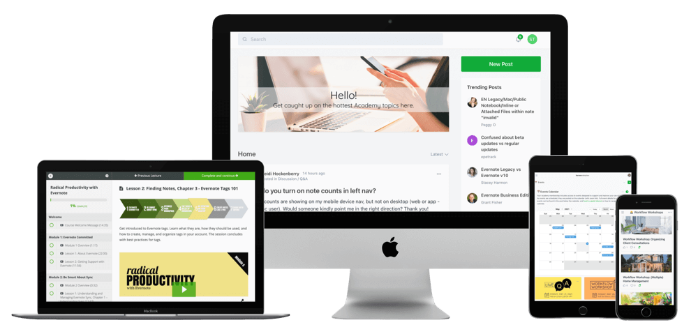 The Academy: An Evernote Training Membership