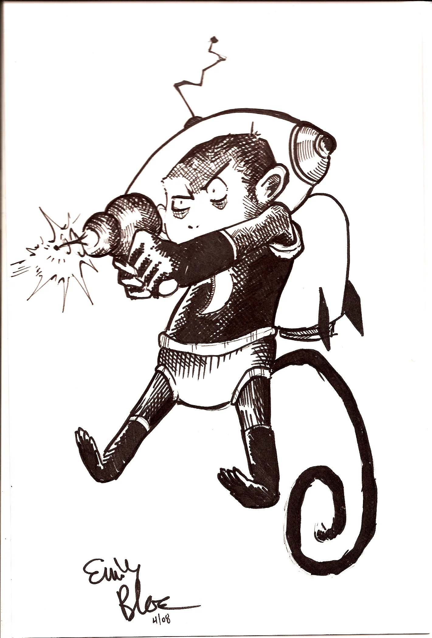 Monkey Gallery — Cosmic Monkey Comics