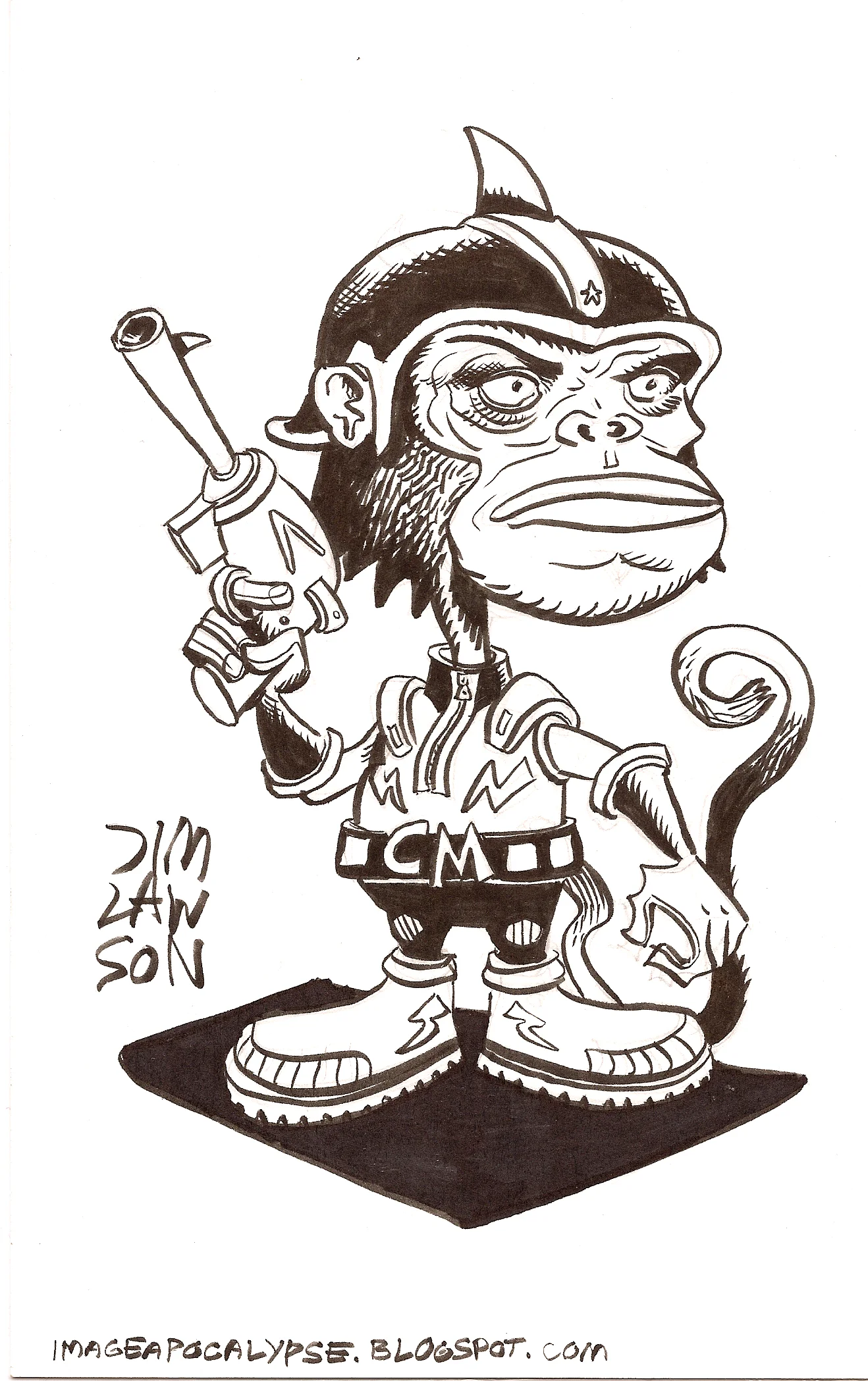 Monkey Gallery — Cosmic Monkey Comics