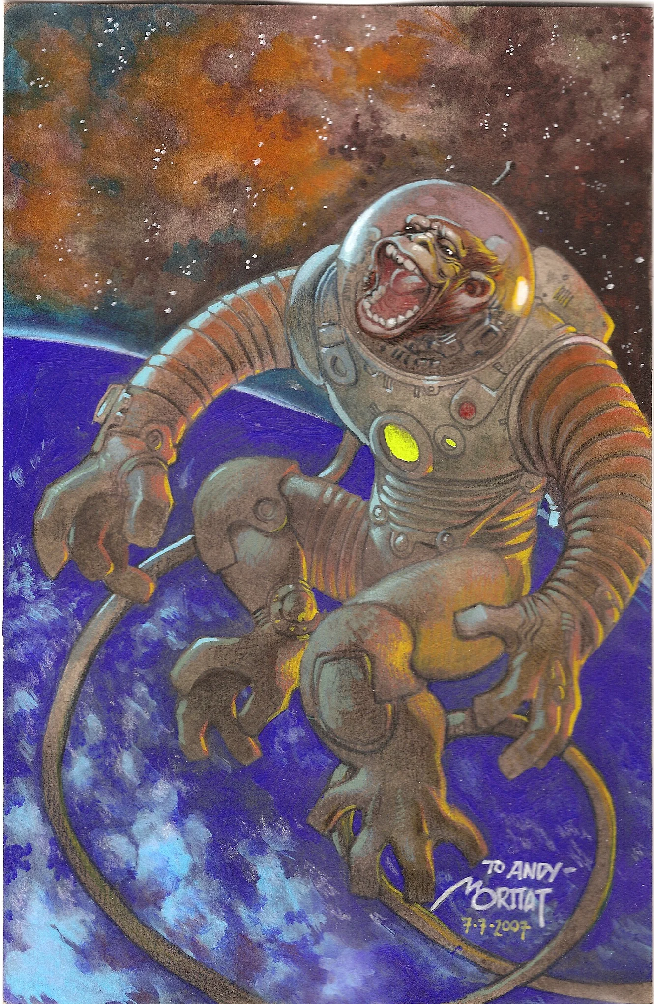 Monkey Gallery — Cosmic Monkey Comics