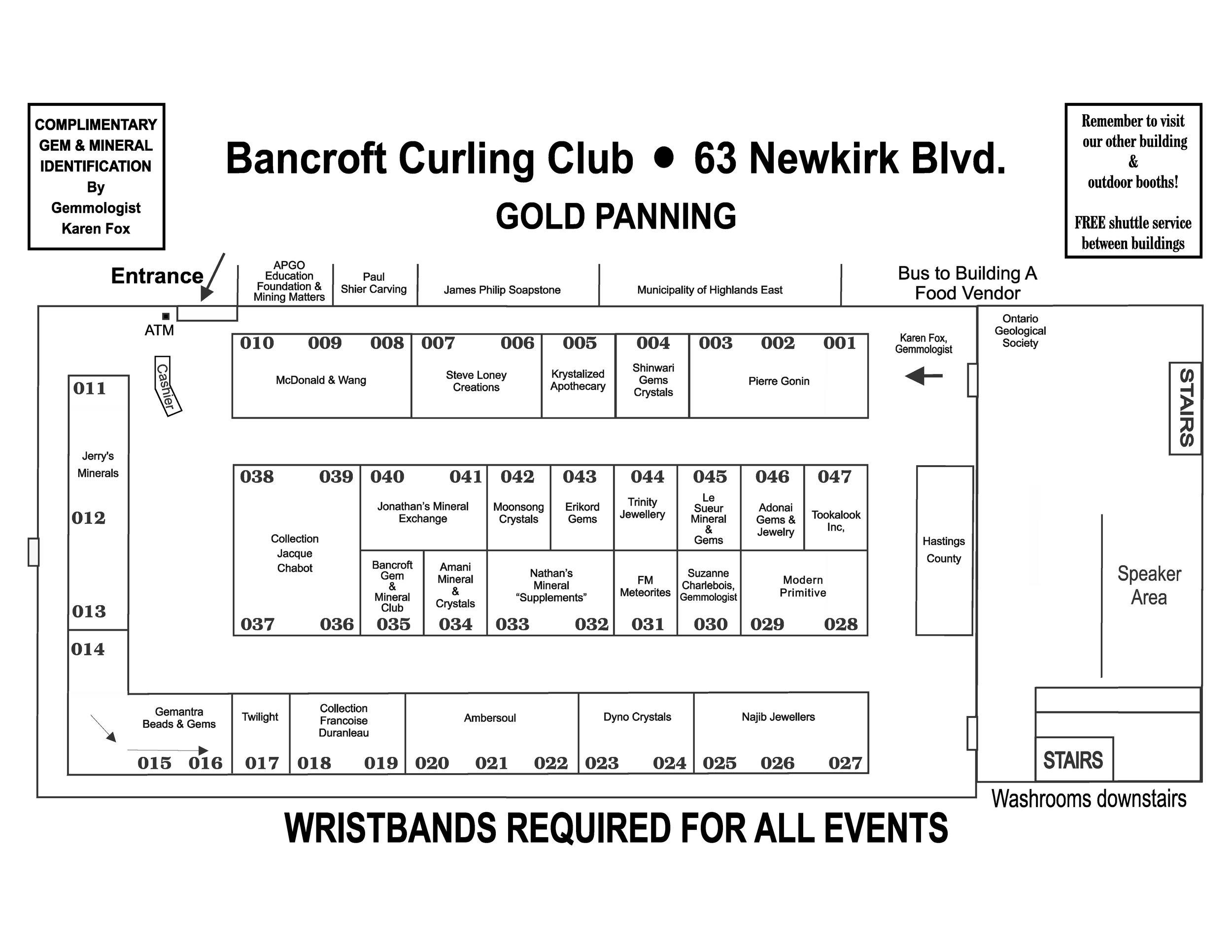 Map — Rockhound Gemboree