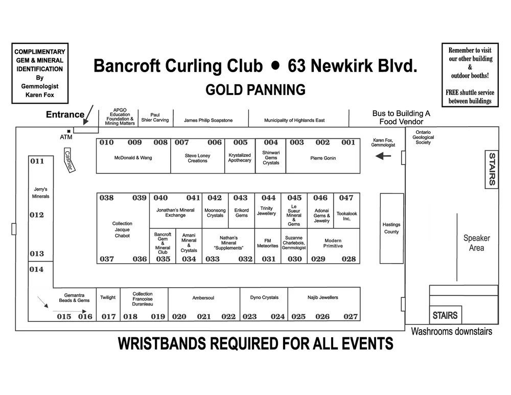 Map — Rockhound Gemboree