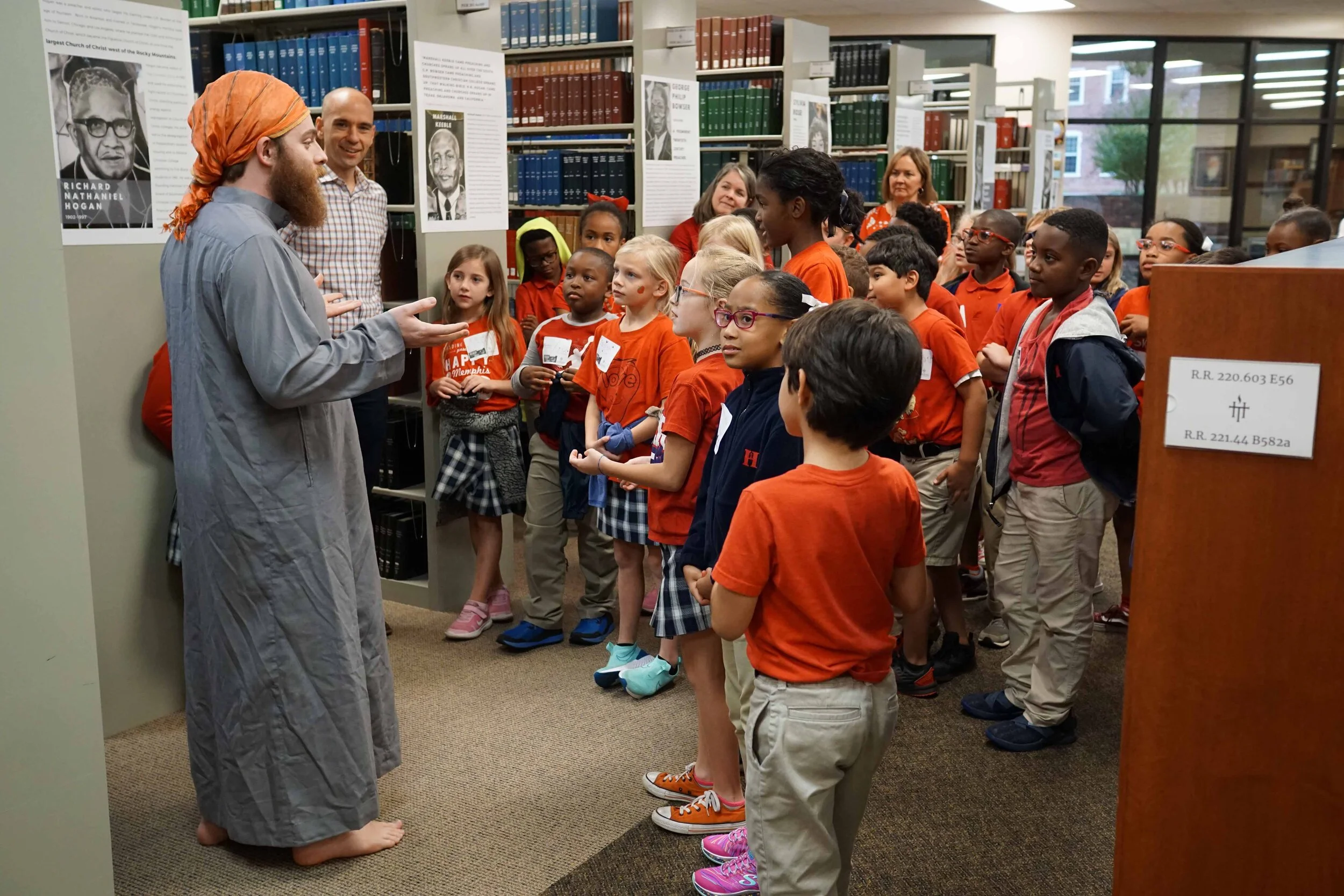 Third Graders Take a Walk Through Bible Times