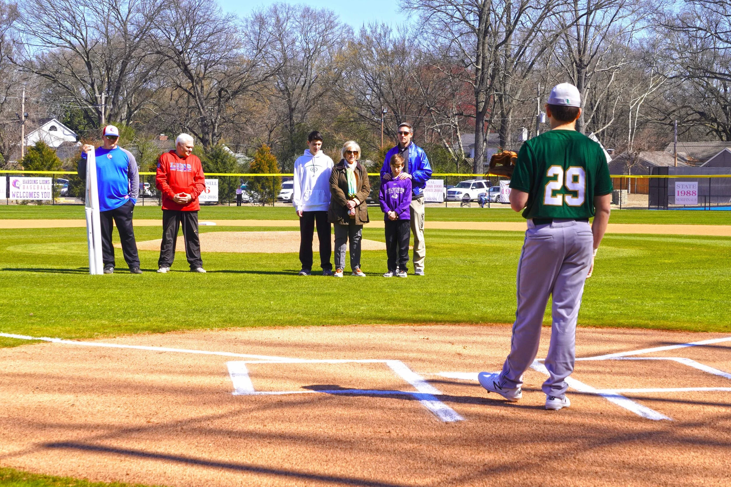 Harding Baseball Honors Long Time Supporter Bill Linder