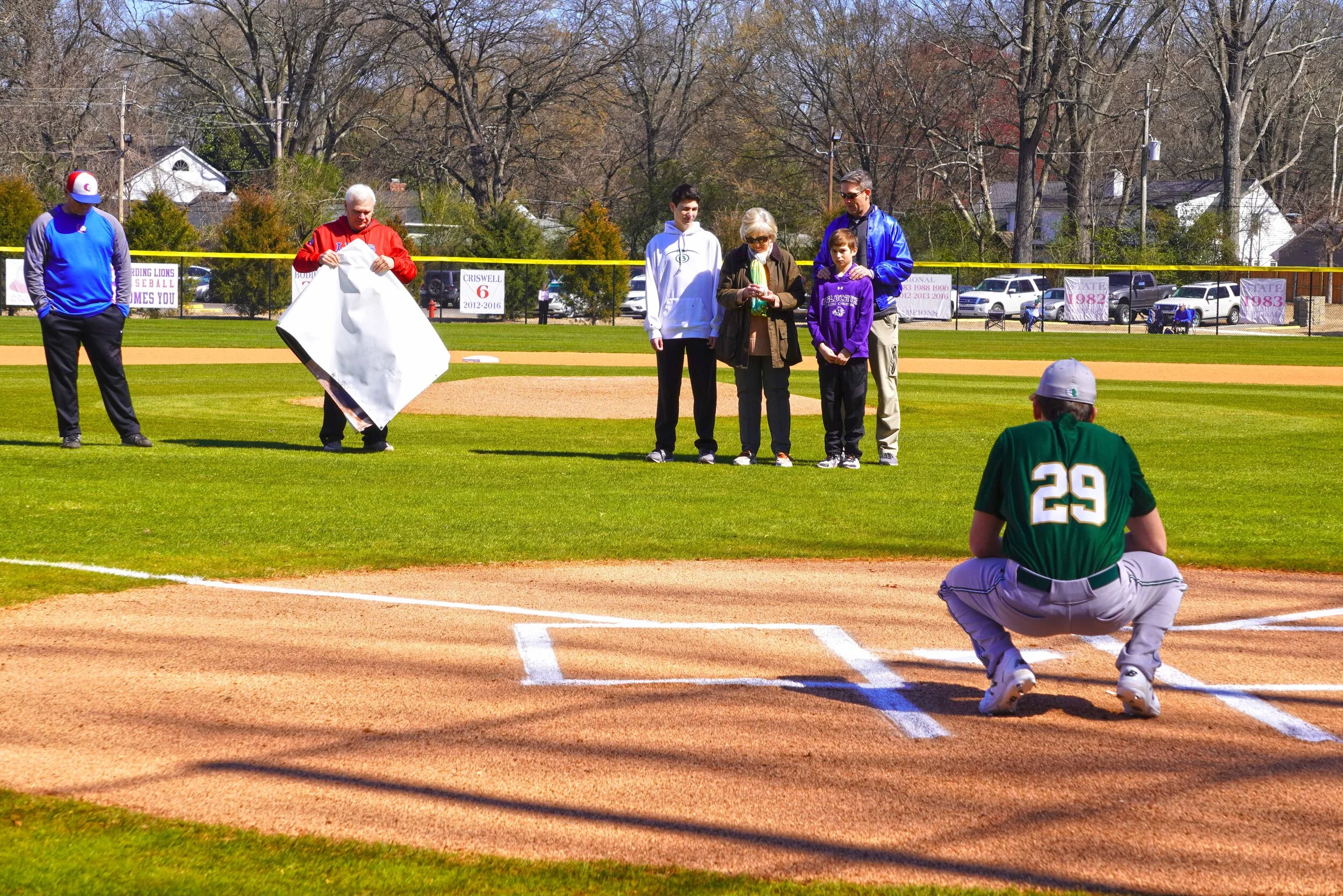 Harding Baseball Honors Long Time Supporter Bill Linder