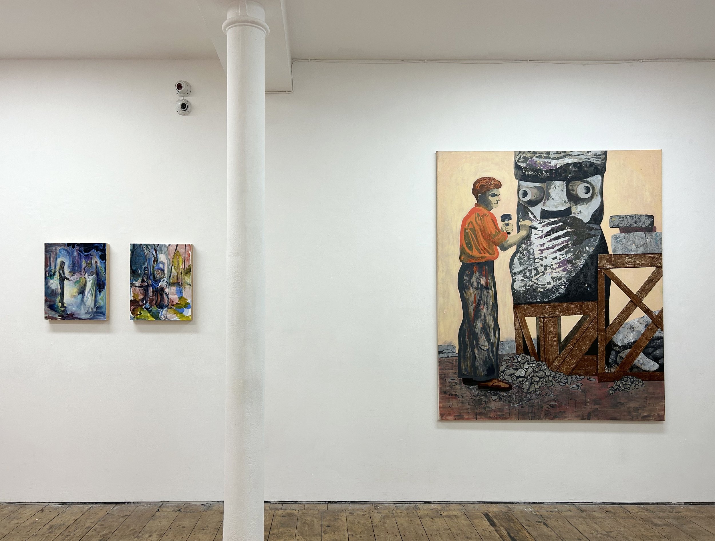 Installation shots — David Caines