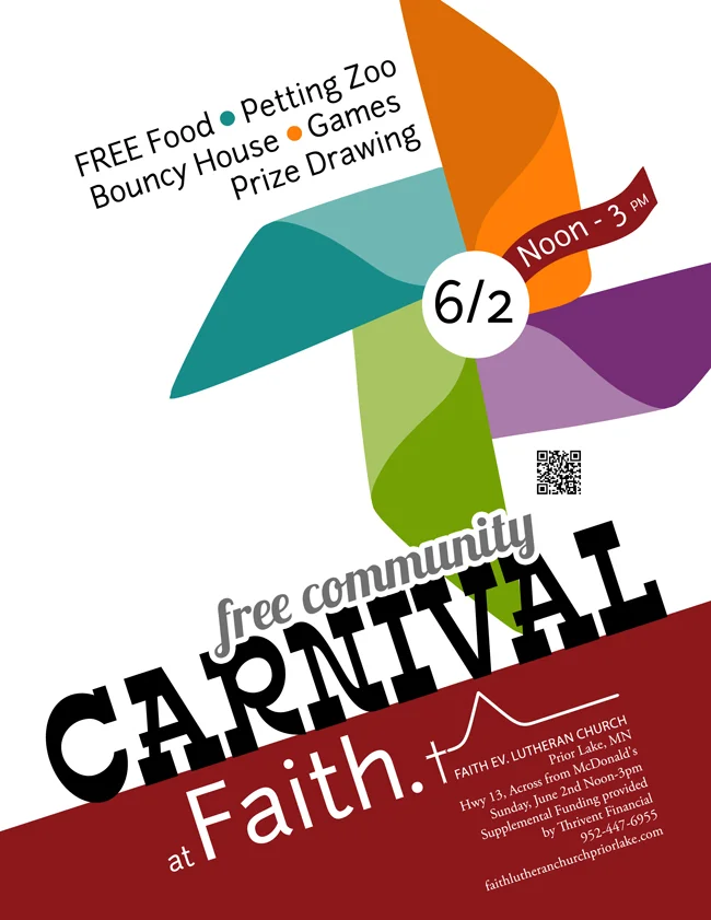 Flyer Design: Free Community Carnival — Corissa Nelson