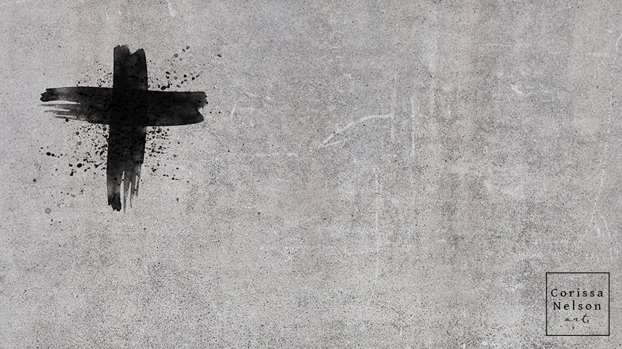 Lent Ash Cross