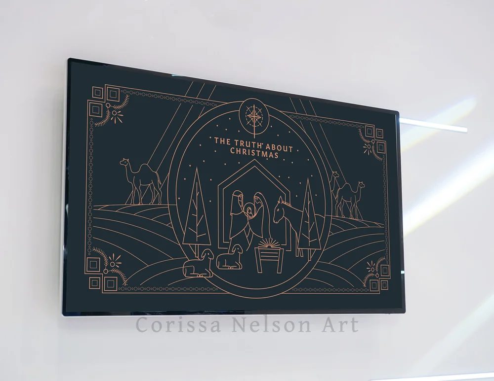 Christmas Art Collection — Corissa Nelson