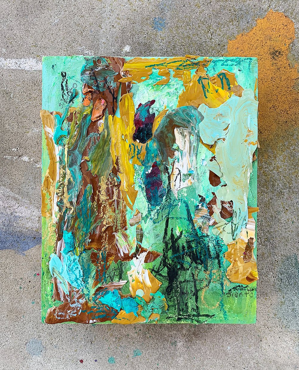 Creating Art with texture — Sheila Burgos