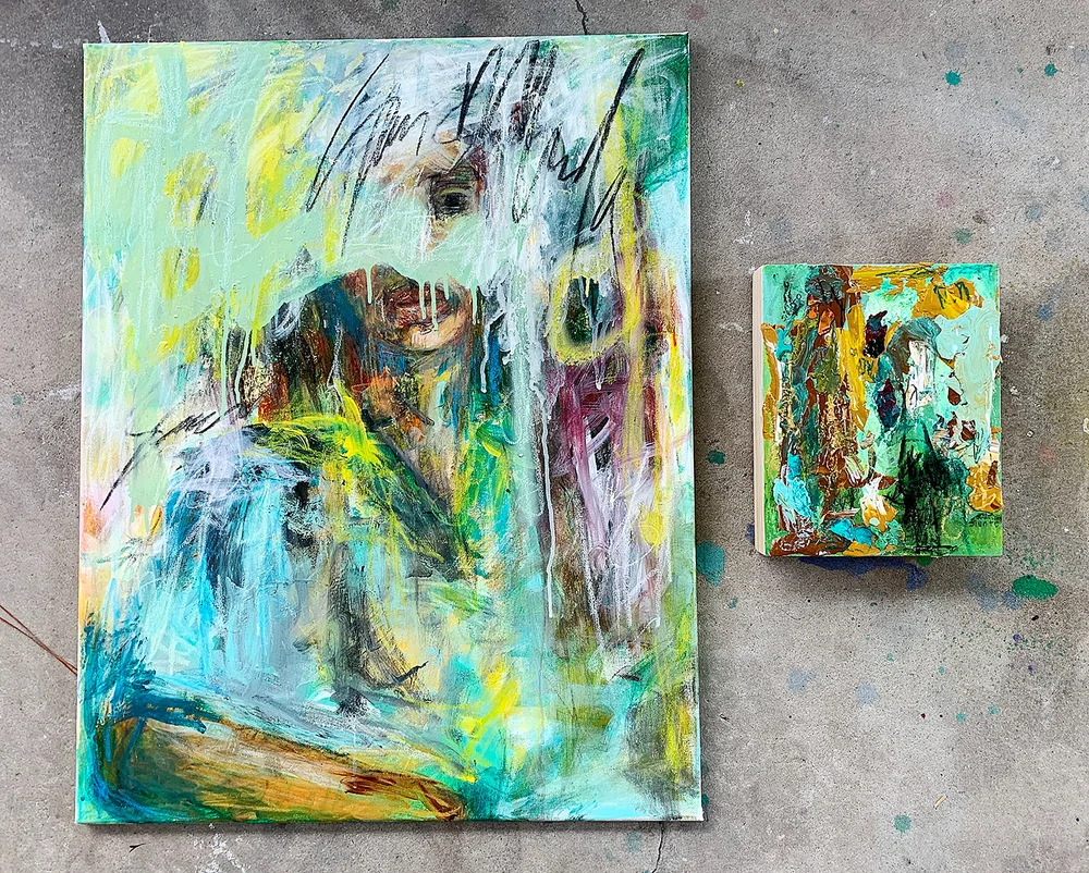 Creating Art with texture — Sheila Burgos
