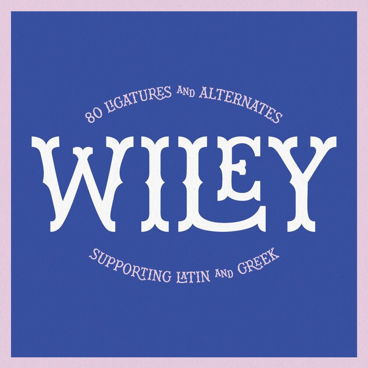 Wiley Font Release | Molly Suber Thorpe